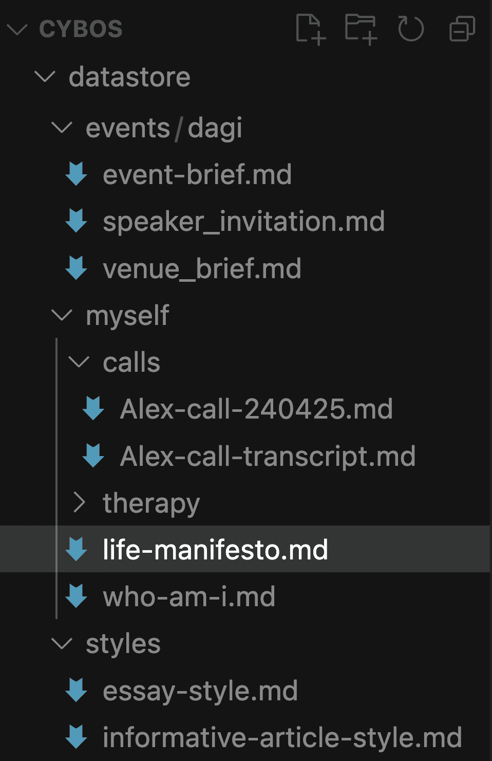 Cybos - Run life like code